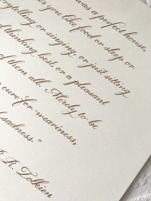 Miss Modern Calligraphy: Modern Calligraphy Services - UK